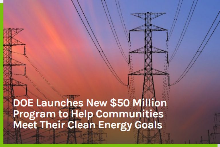 Clean energy support program by the U.S. Department of Energy | Europe ...